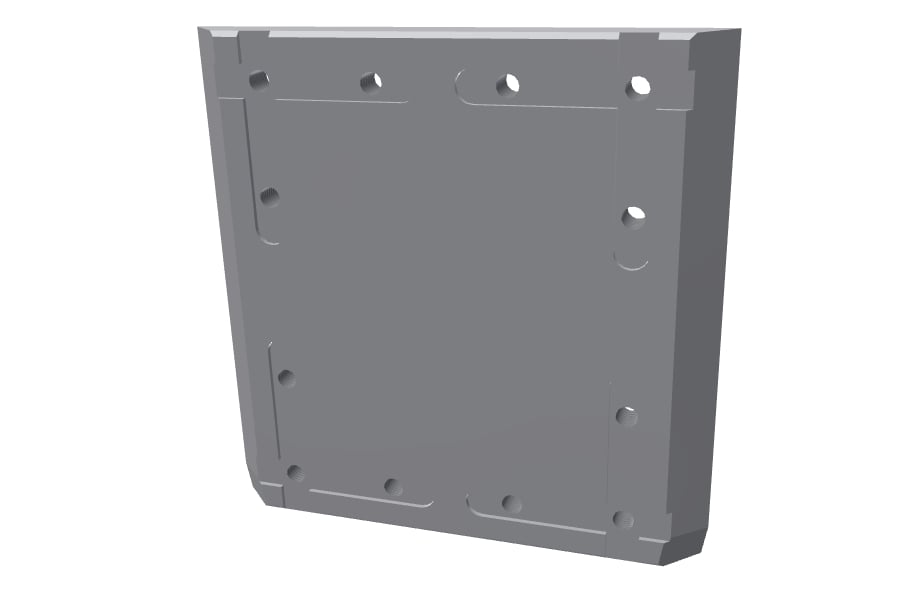 GPM 1-14 T Quick Change Mounting Plate (T-Type, Tubing)