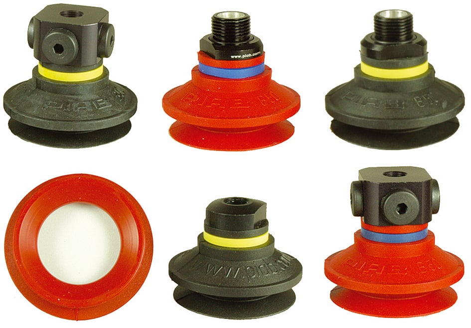 Configure your bellows suction cups Piab