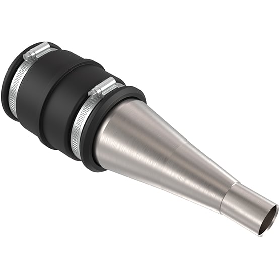 Inlet reducer piFLOWi/f Ø76.2-Ø32 (3"-1 1/4")