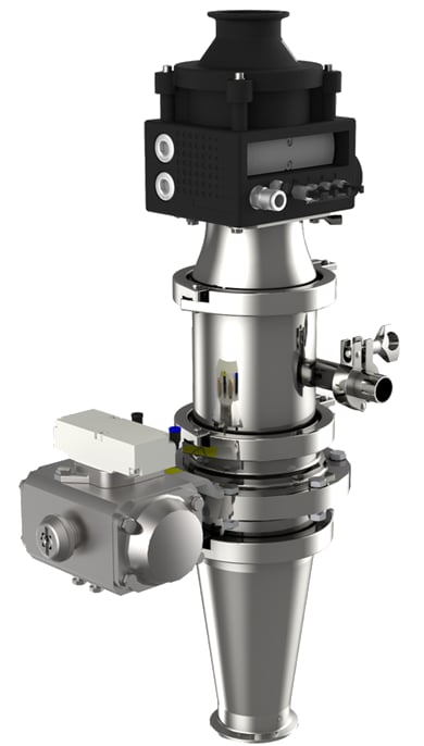 Vacuum conveyor piFLOWam 100-SX-PNEU-0.5L Ø23 BF AL