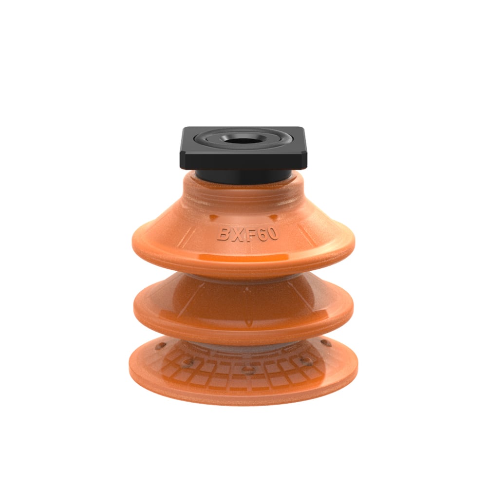 Suction cup BXF60P Polyurethane 60, T-slot with mesh filter