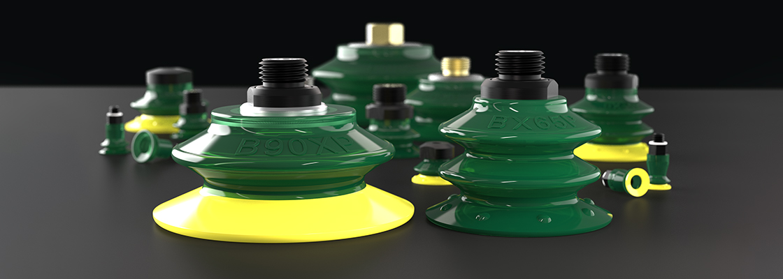 New BXP 45mm suction cup accompanied by 65 and 90 mm versions - piab.com
