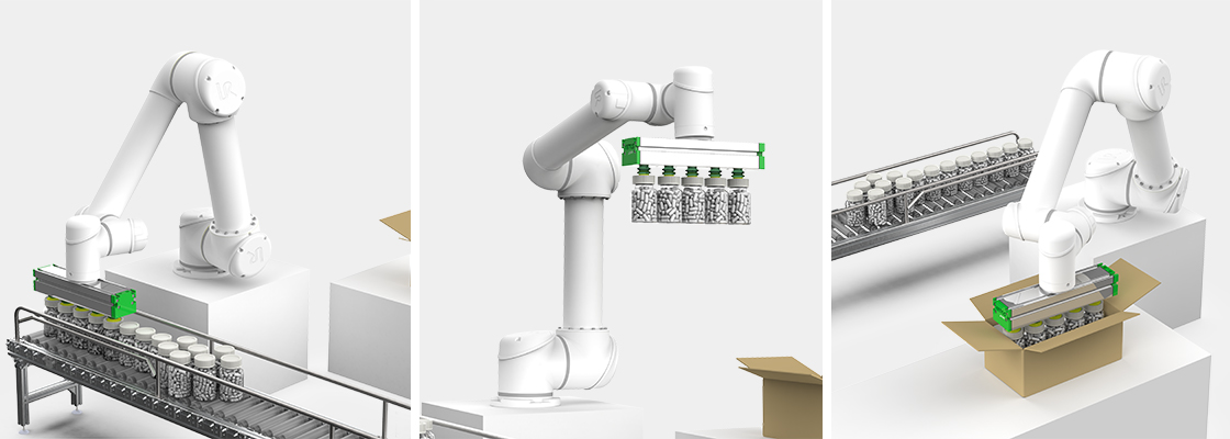 Kenos® KVG60 gripper system now available to configure with Piab suction cups - piab.com