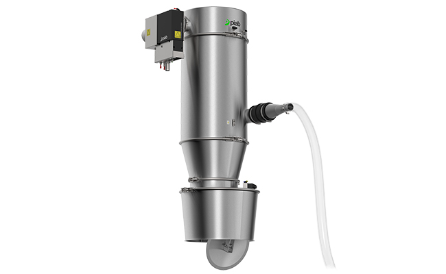 piFLOW®i/f 28L 진공분체이송기 신제품 소개 - piab.com